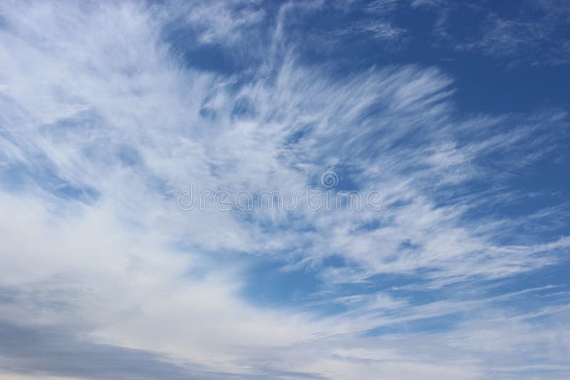 Partially cloudy sky stock image. Image of field, nature - 161624771