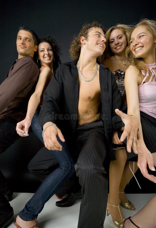 Great party! stock image. Image of disco, action, dancingly - 3671325