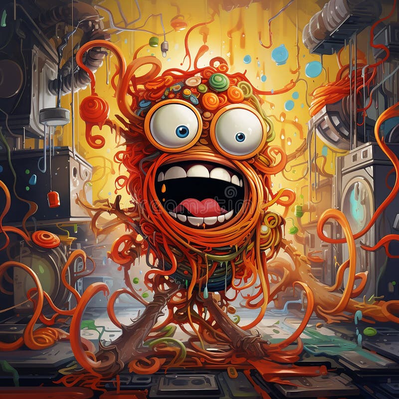 The Great Pasta Pandemonium Mechanical Marvel Unleashed AI Genarated ...