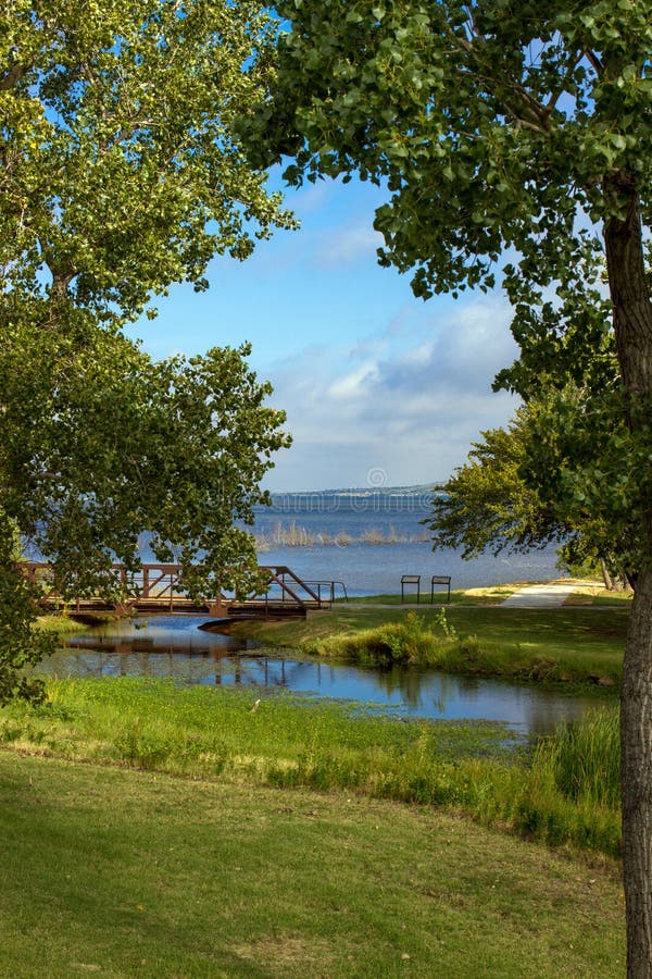 Great Plains State Park stock photo. Image of tree, grass - 101598710