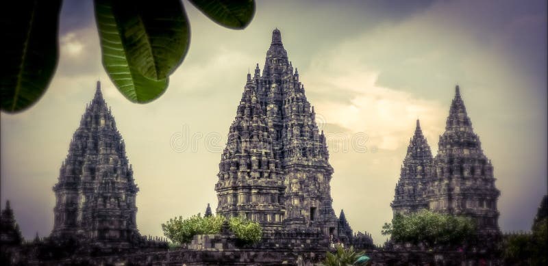 The Great Prambanan Java Temple Stock Image - Image of beauty, century ...