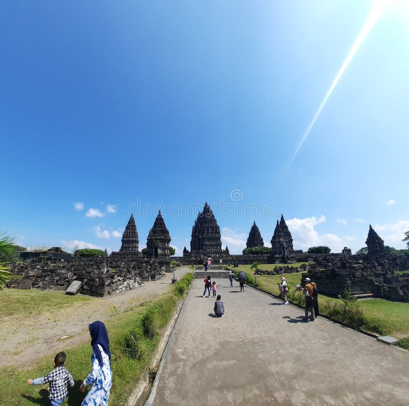 Great Prambanan temple editorial photography. Image of prambanan ...