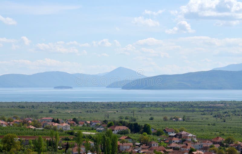 Great Prespa Lake, Macedonia, Stock Photo - Image of ecology, prespa ...