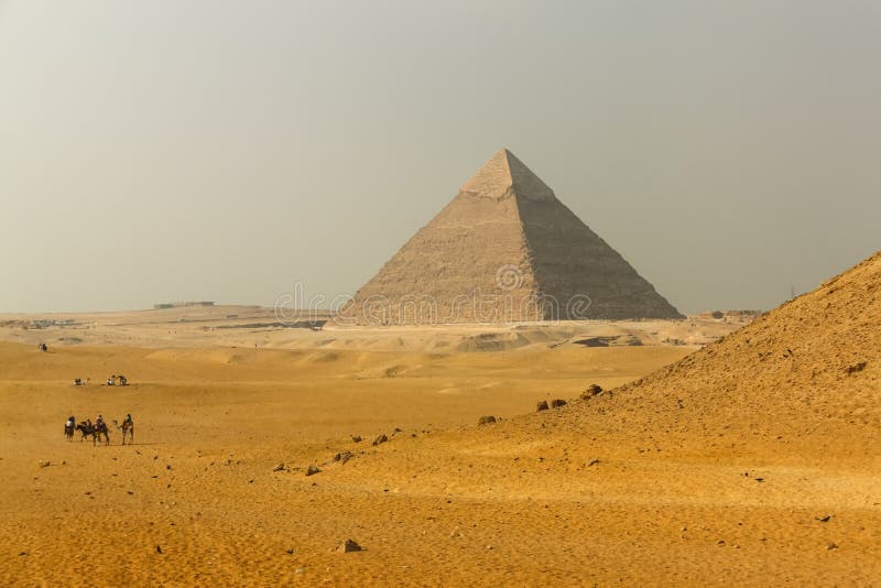Great Pyramid stock photo. Image of landmark, necropolis - 26259174