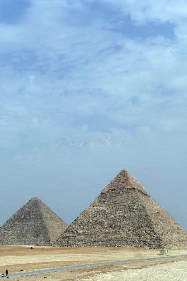 Great Pyramid of Cheops Khufu Stock Photo - Image of khufu, riders ...