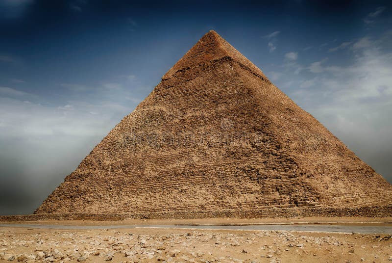 Great Pyramid of Cheops Khufu Editorial Photography - Image of landmark ...
