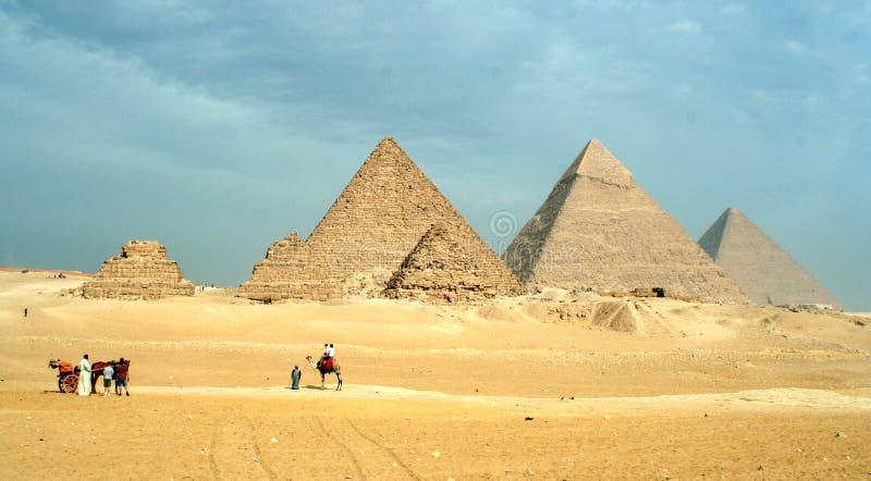 The Great Pyramid on the Giza Complex Editorial Photo - Image of ...