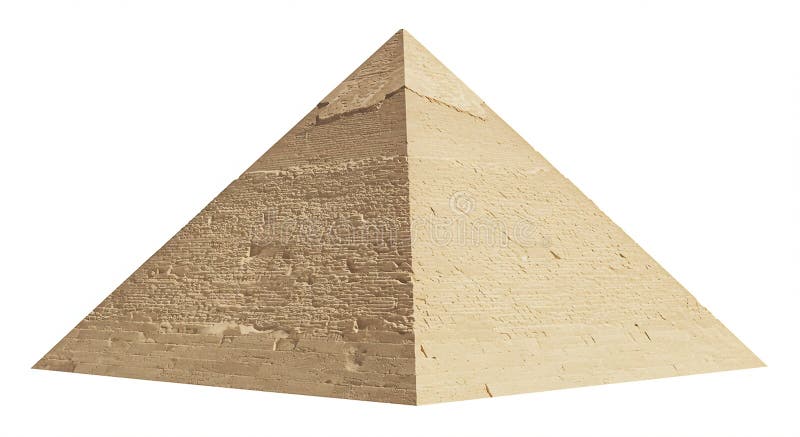 The Great Pyramid of Giza in Egypt, a Monumental Structure, Features a ...
