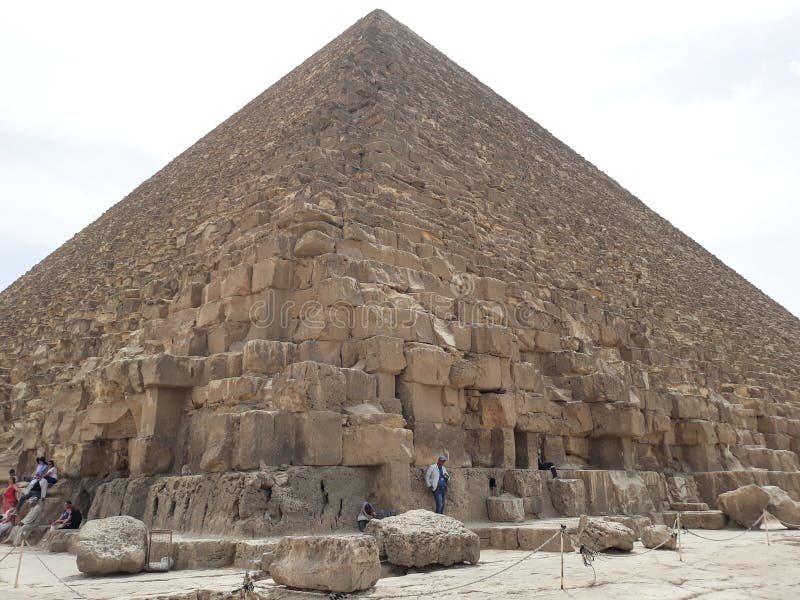The great pyramid. Giza editorial image. Image of temple - 218986100