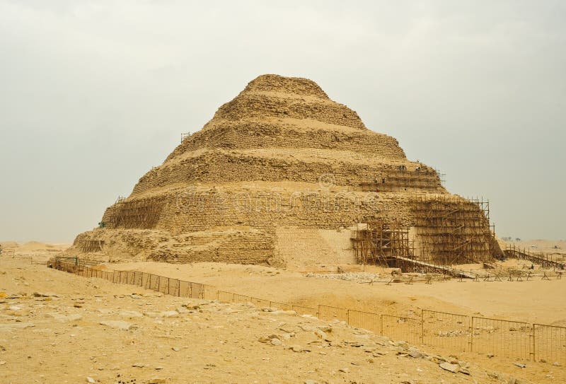 The Great Pyramid of Khufu (Cheops) - Giza, Egypt Stock Photo - Image ...