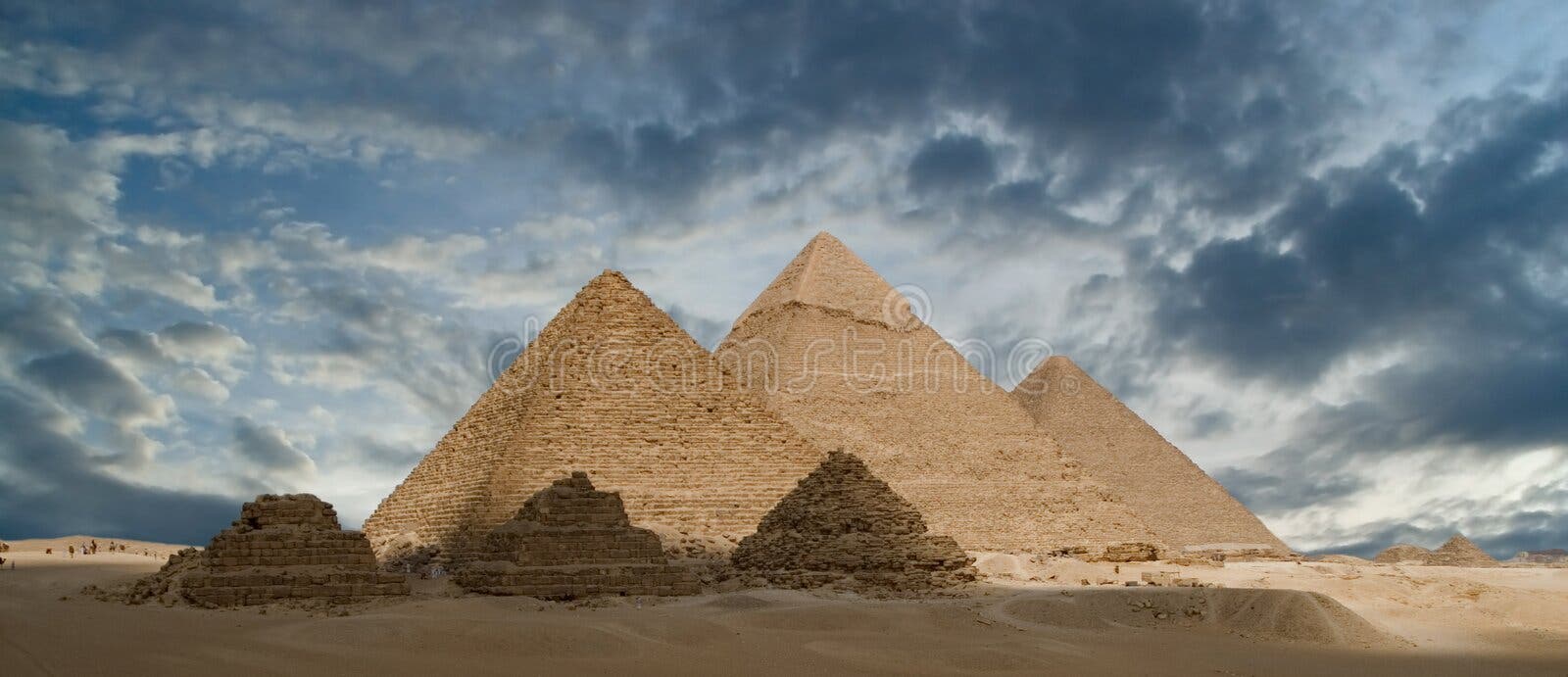 The Great Pyramid stock image. Image of history, desert - 1510877