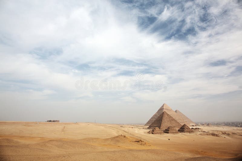 Great pyramids stock photo. Image of face, egyptian - 163070260