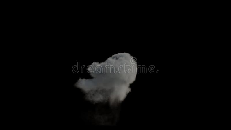 Large Smoke Explosion Isolated with Alpha Channel 4K Version 31 Stock ...