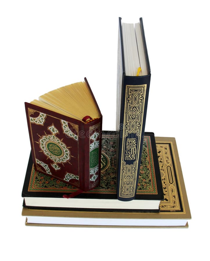 Islamic Books stock photo. Image of arabian, alazim, muslim - 15877108