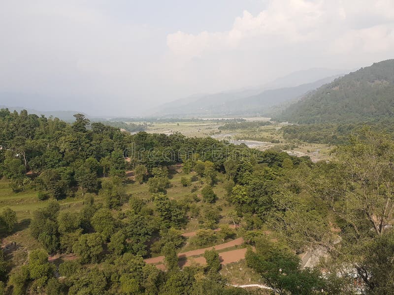 Great River View from the Valley of Poonch Stock Image - Image of great ...