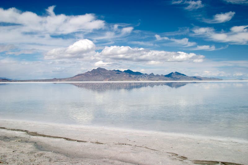Great Salt Lake stock photo. Image of shore, isolated, reflection - 883076