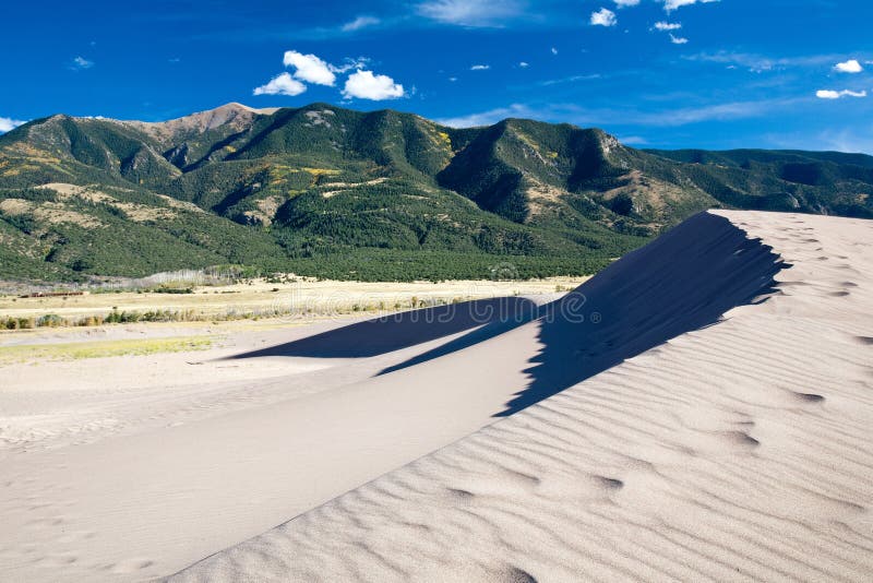 Great Sand Dunes National Park Stock Image - Image of scenic, parks ...
