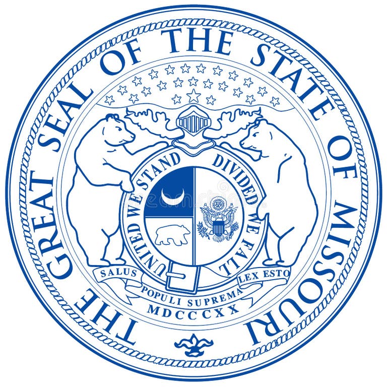 Missouri State Seal Stock Illustrations – 469 Missouri State Seal Stock ...