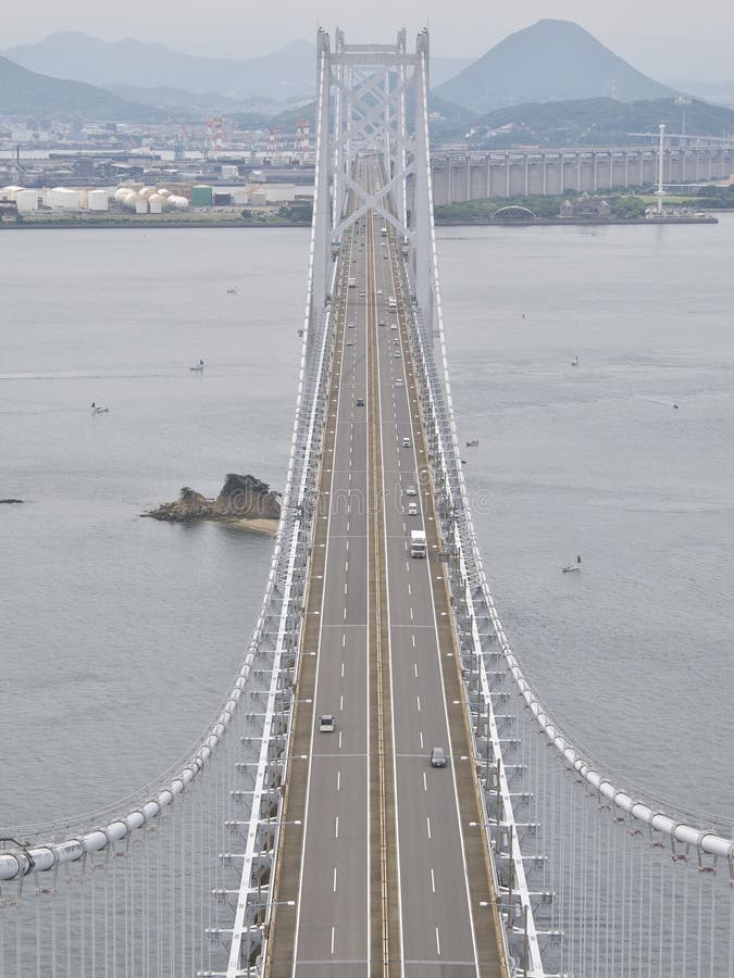 Seto Ohashi Line on the Great Seto Bridge or Seto Ohashi Bridge Stock ...