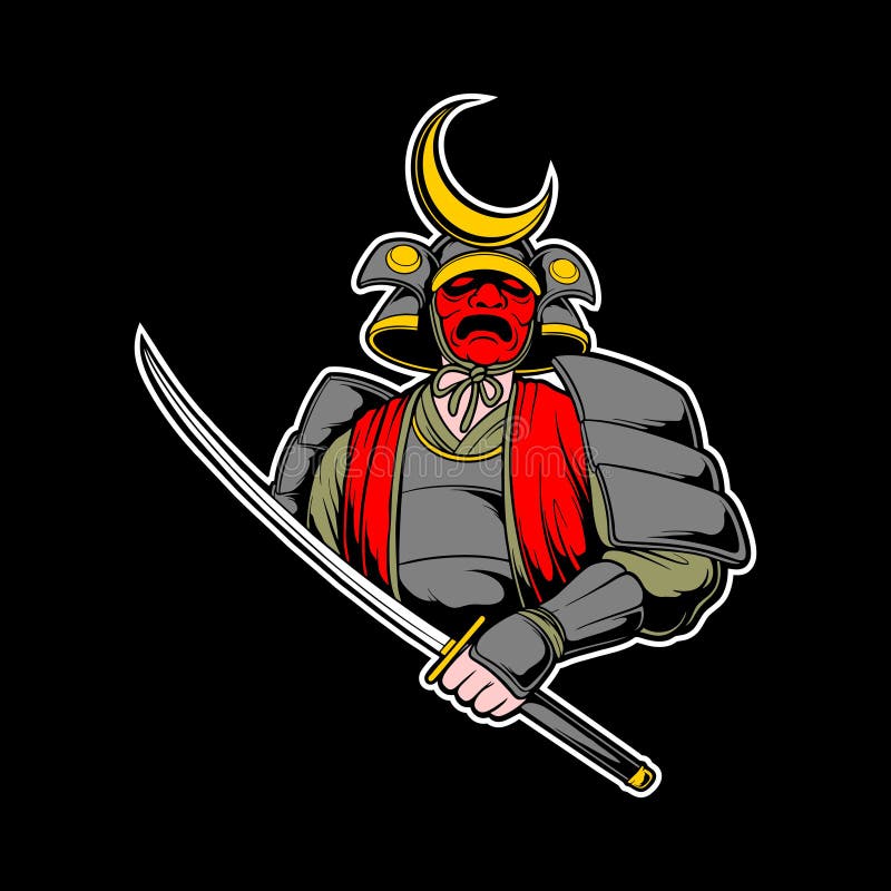 The great shogun stock vector. Illustration of japan - 202038552