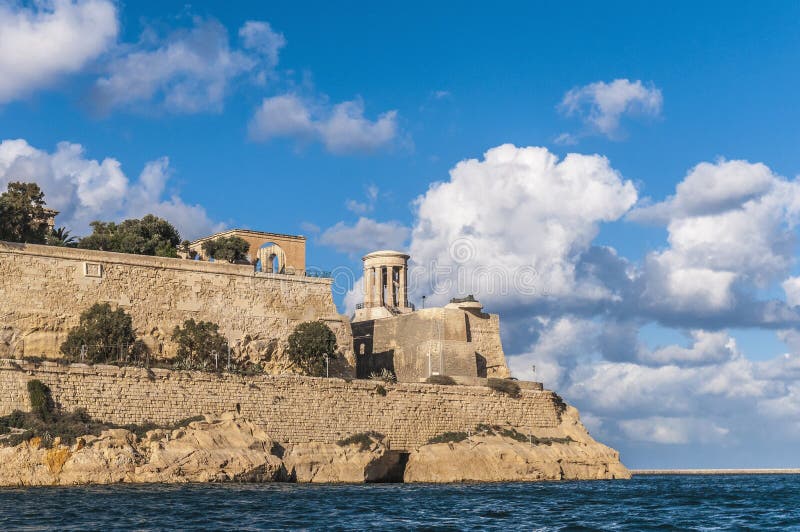Great Siege Memorial in Valletta, Malta Stock Image - Image of ...