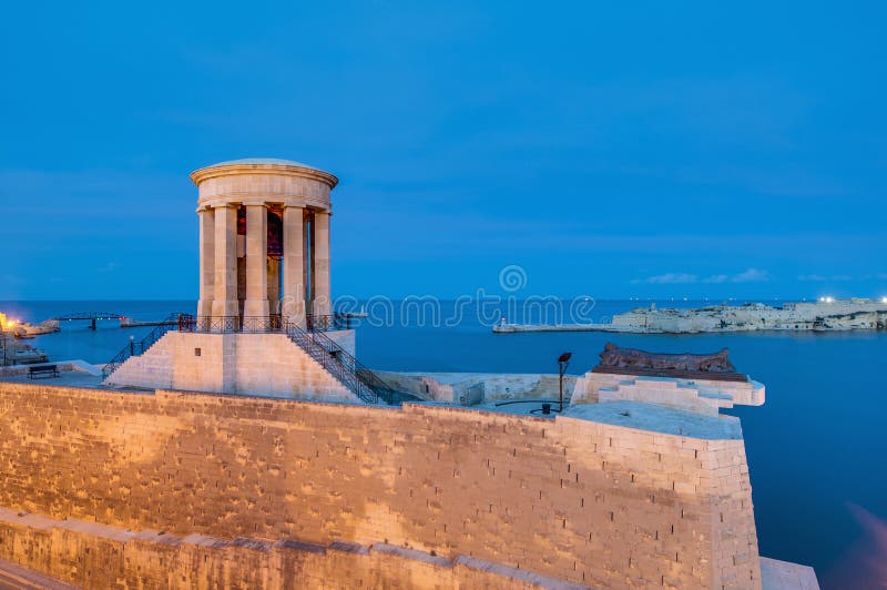 Great Siege Memorial in Valletta, Malta Stock Photo - Image of ...