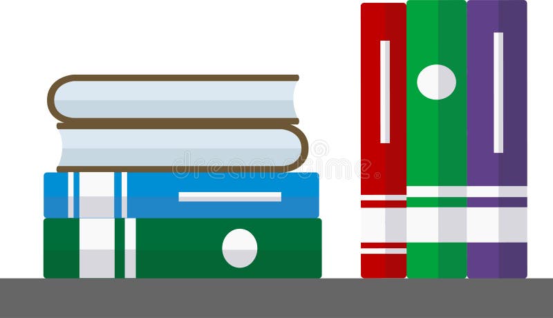 Simple books stock vector. Illustration of reader, pages - 61229953
