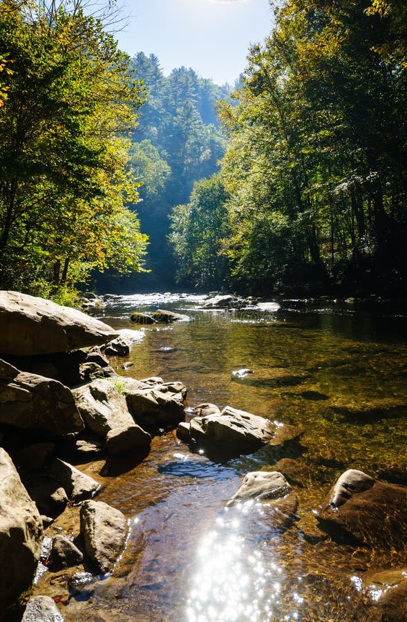 Great Smoky Mountains National Park Stock Image - Image of farm, great ...
