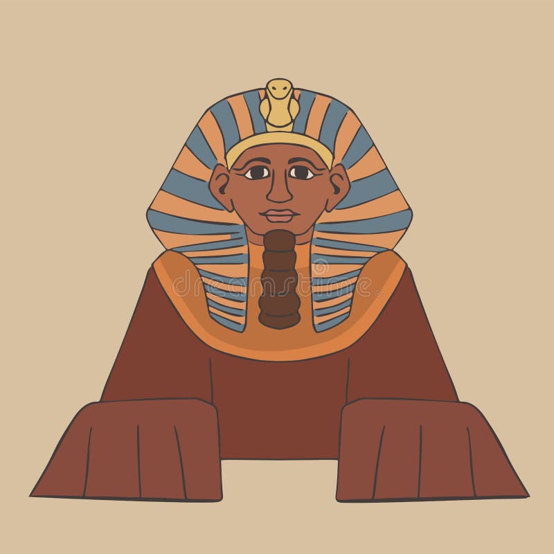 The Great Sphinx stock vector. Illustration of khufu - 26241281