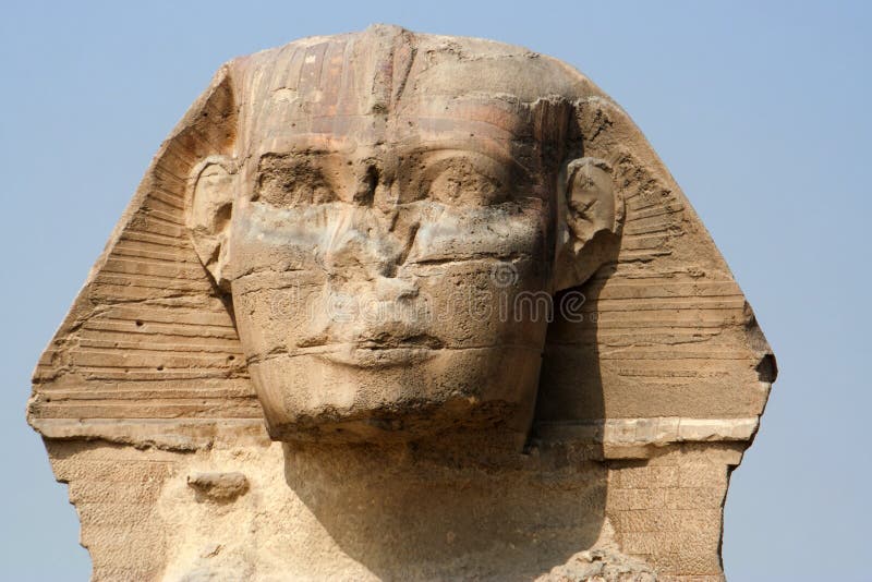 Great Sphinx of Giza stock photo. Image of face, king - 17291928