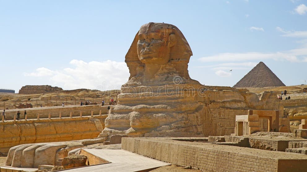 Great Sphinx of Giza, the Giza Pyramid Complex (Giza Necropolis ...
