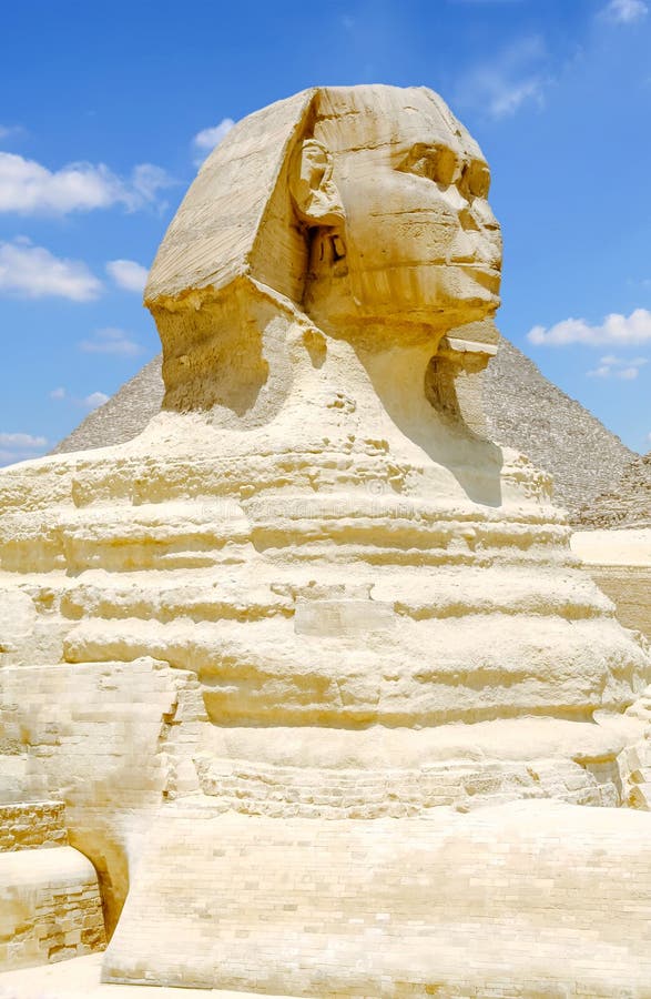 The Great Sphinx of Giza. Egypt Stock Photo - Image of famous, egyptian ...