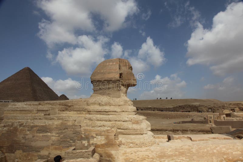 The Great Sphinx in Giza stock photo. Image of pharaoh - 111311914