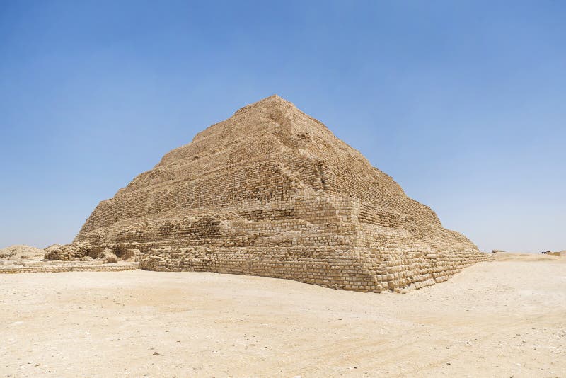 Great Step Pyramid of Djoser Stock Photo - Image of stone, africa: 7369798