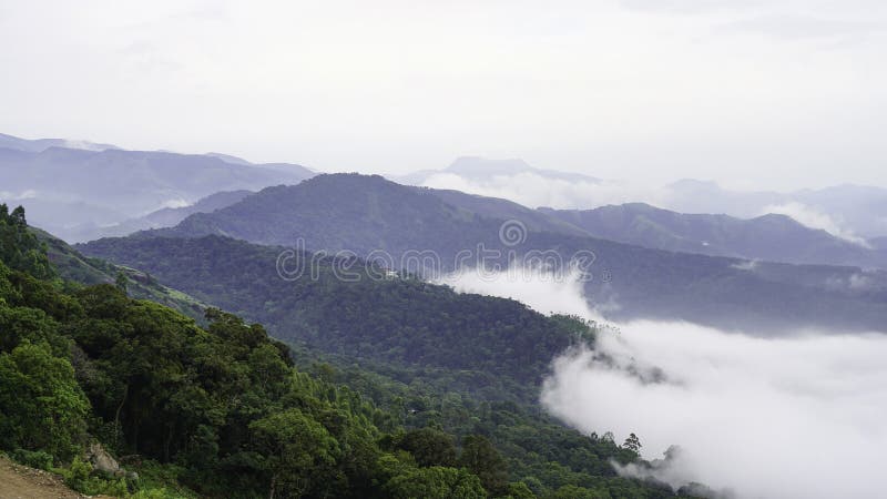 Kolukkumalai Sunrise View Point in Munnar, Kerala, India Stock Image ...