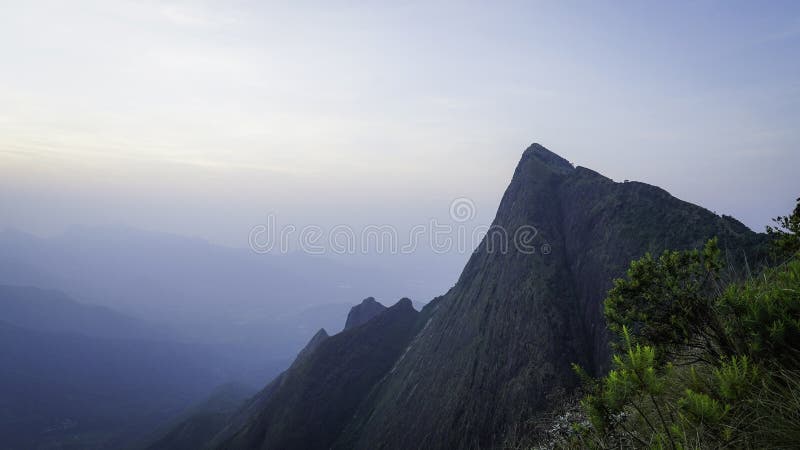 Kolukkumalai Sunrise View Point in Munnar, Kerala, India Stock Photo ...