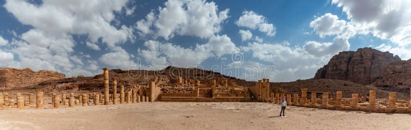 Great Temple I editorial stock image. Image of panorama - 152964249