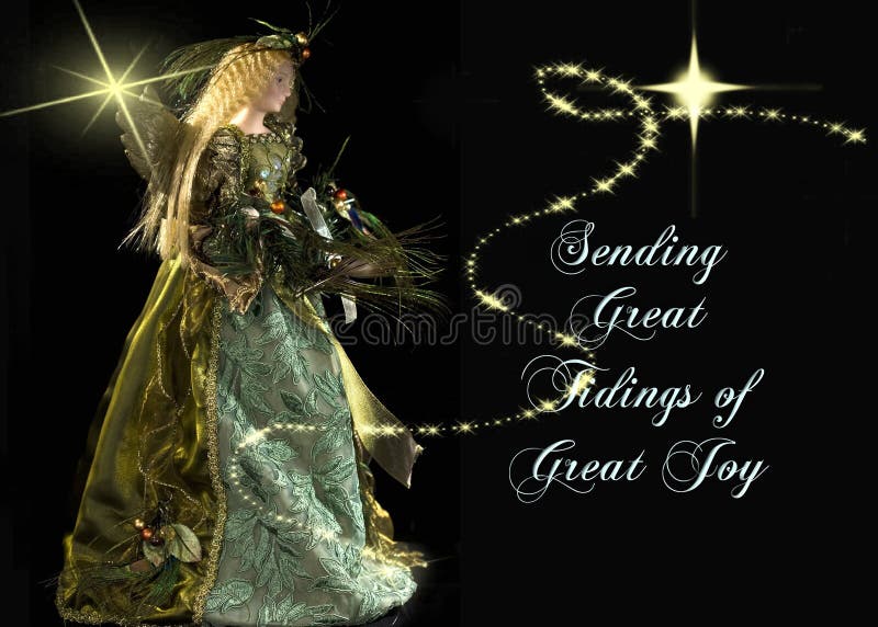 Great Tidings Of Great Joy Stock Illustration Illustration Of