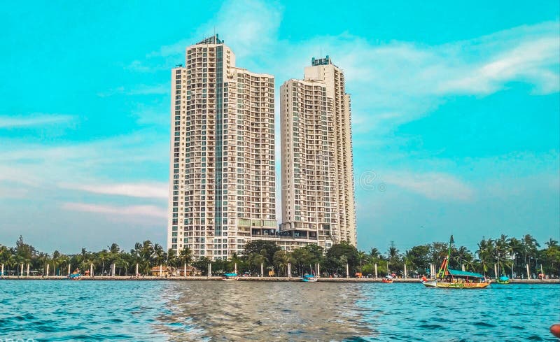 Twin Building of Alinma Bank with Symbol of Fish, Landmark of Riyadh ...