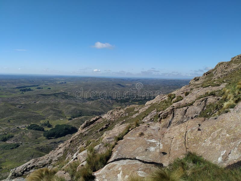 Great Valley in the Highlands Stock Image - Image of landscape ...