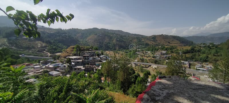 The Great Valley in Pakistan Stock Image - Image of mountain, valley ...