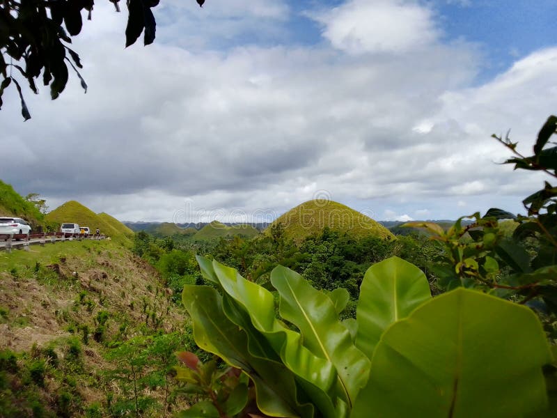 Great View of Chocolate Hills Bohol Stock Photo - Image of great ...