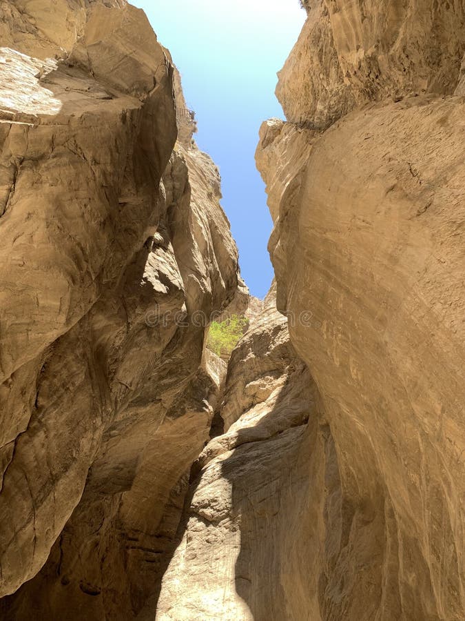 Great View from Inside a Grand Canyon. Stock Photo - Image of grand ...