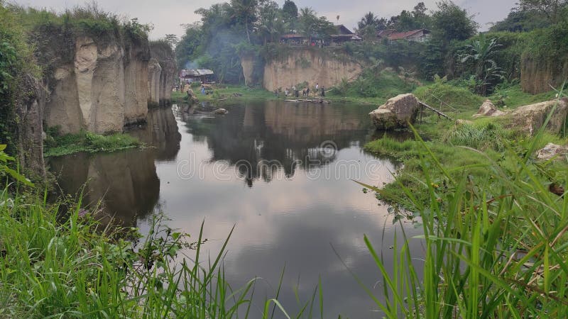 Great view of mini lake stock photo. Image of water - 239761576