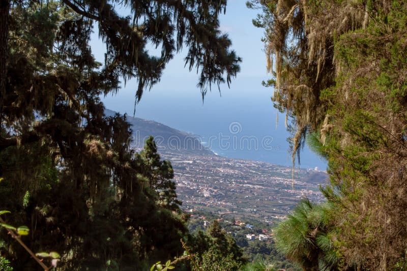 Great View Over a City on Atlantic Stock Photo - Image of european ...