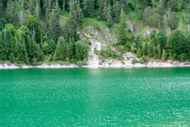 Great View Over the Lake To the Coast Stock Image - Image of grass ...