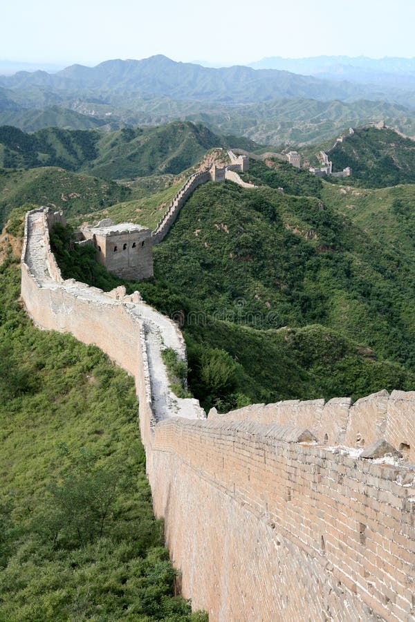 Great Wall stock photo. Image of asia, grandness, great - 1541638