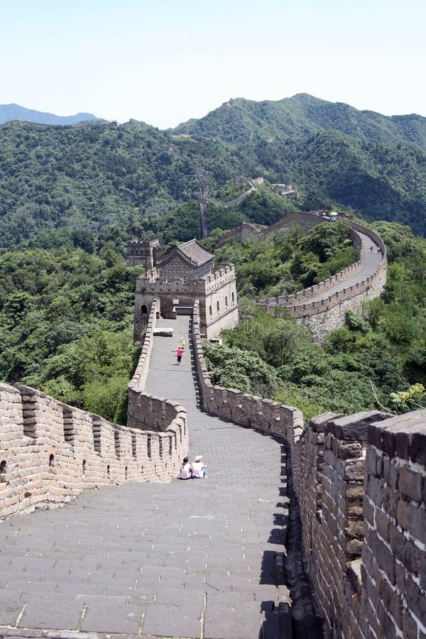 Great Wall stock photo. Image of asia, grandness, great - 1541638