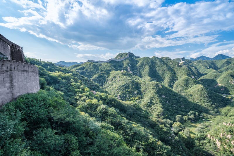 The Great Wall stock photo. Image of dynasty, border - 84051802