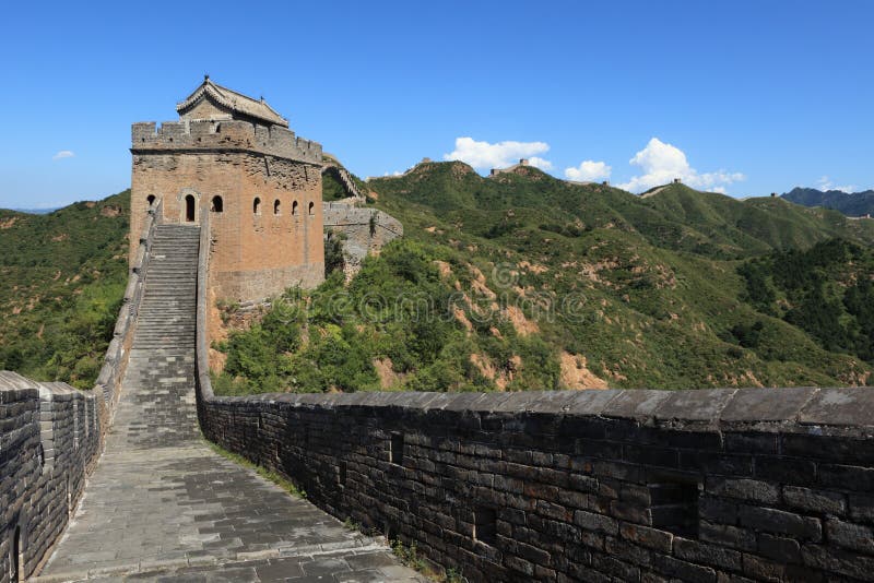 The Great Wall of China editorial photography. Image of architecture ...